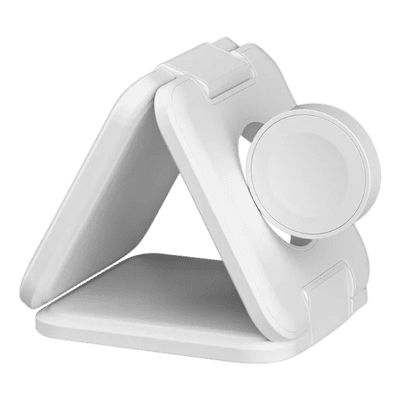 Lax Gadgets MagSafe Compatible Foldable Wireless 3 In 1 Charging Stand ...