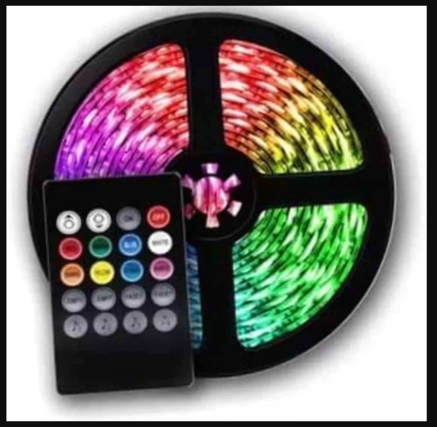 LAX Gadgets Indoor USB RGB LED Light Rope & String - Walmart.com
