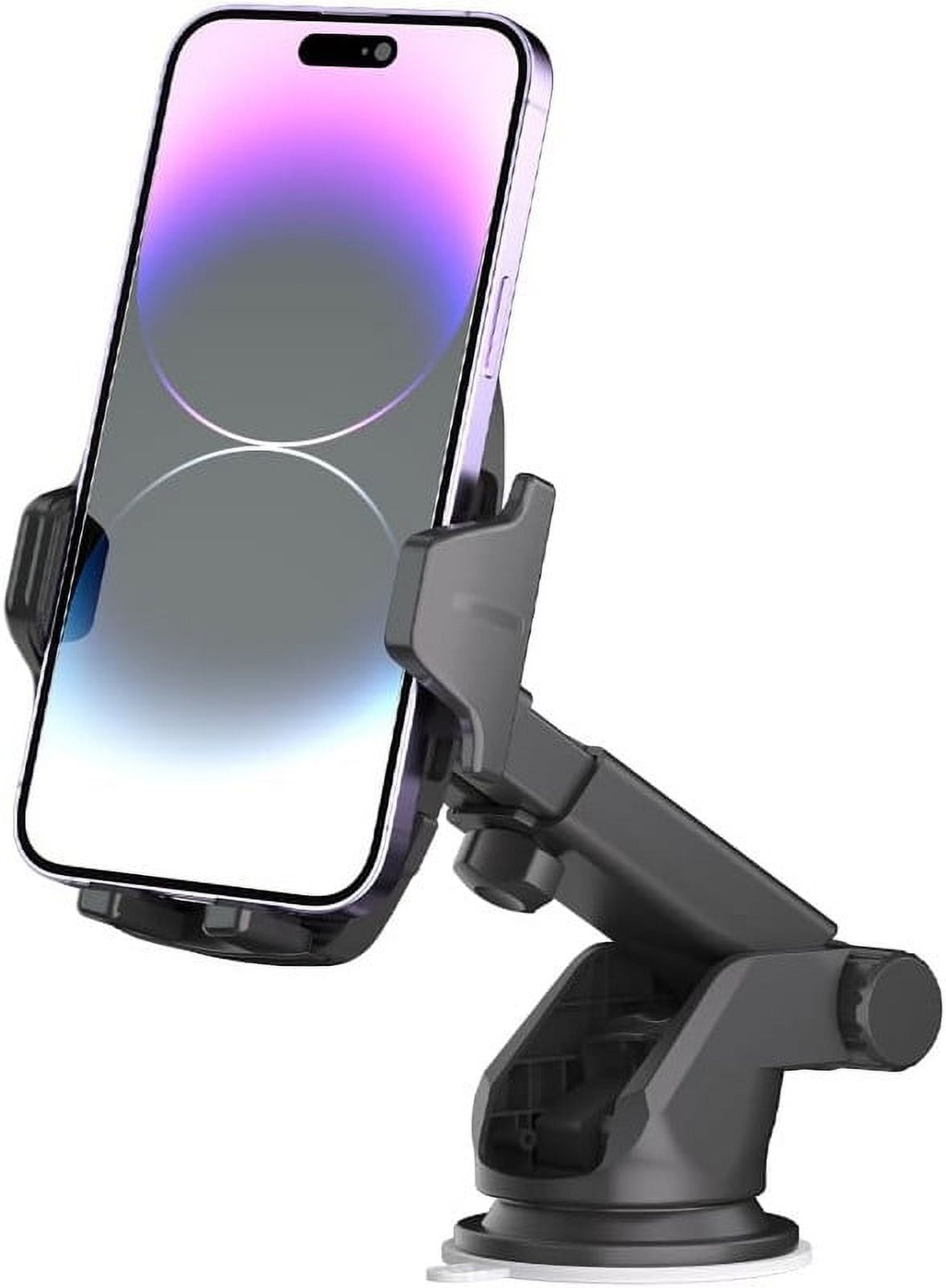 LAX Gadgets Phone Mount for Car - Cradle-Type Cell Phone Car Mount with ...