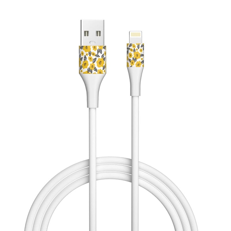 LAX Gadgets USB to Lightning Cable for iPhone, iPad, iPod – Floral ...