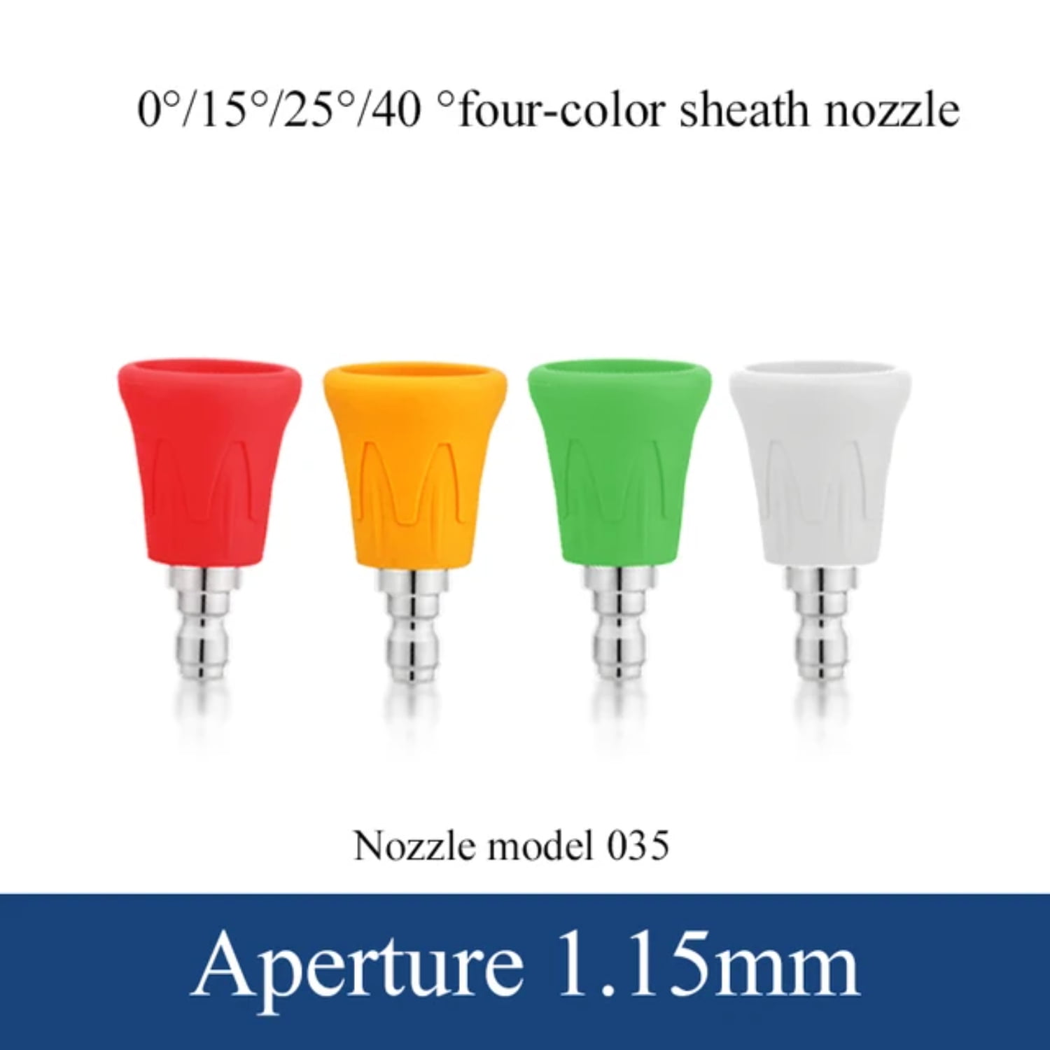 LAXLNG High Pressure Stainless Steel Water Gun Nozzle with Splash Proof ...