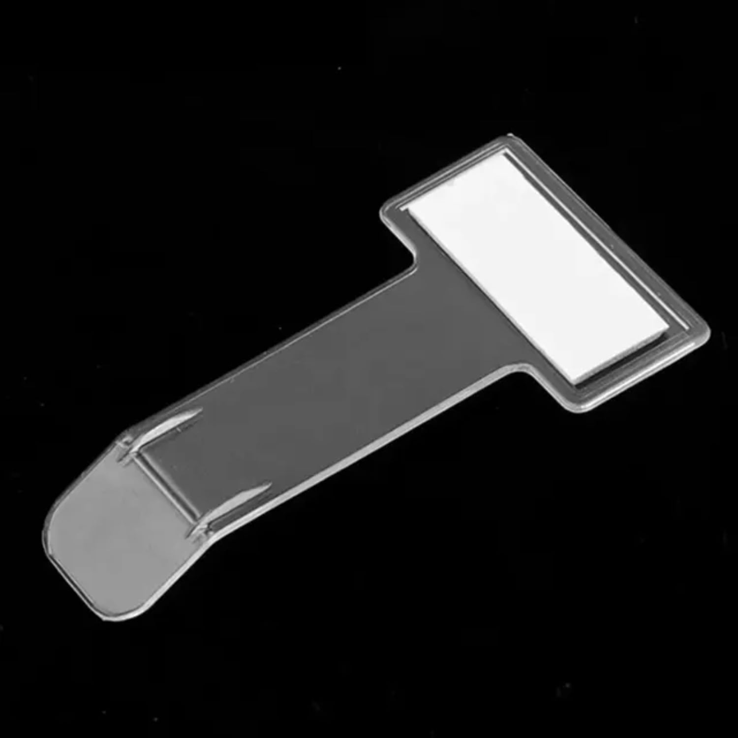 LAXLNG Secure and Durable Premium Transparent Plastic 2pcs Car ...