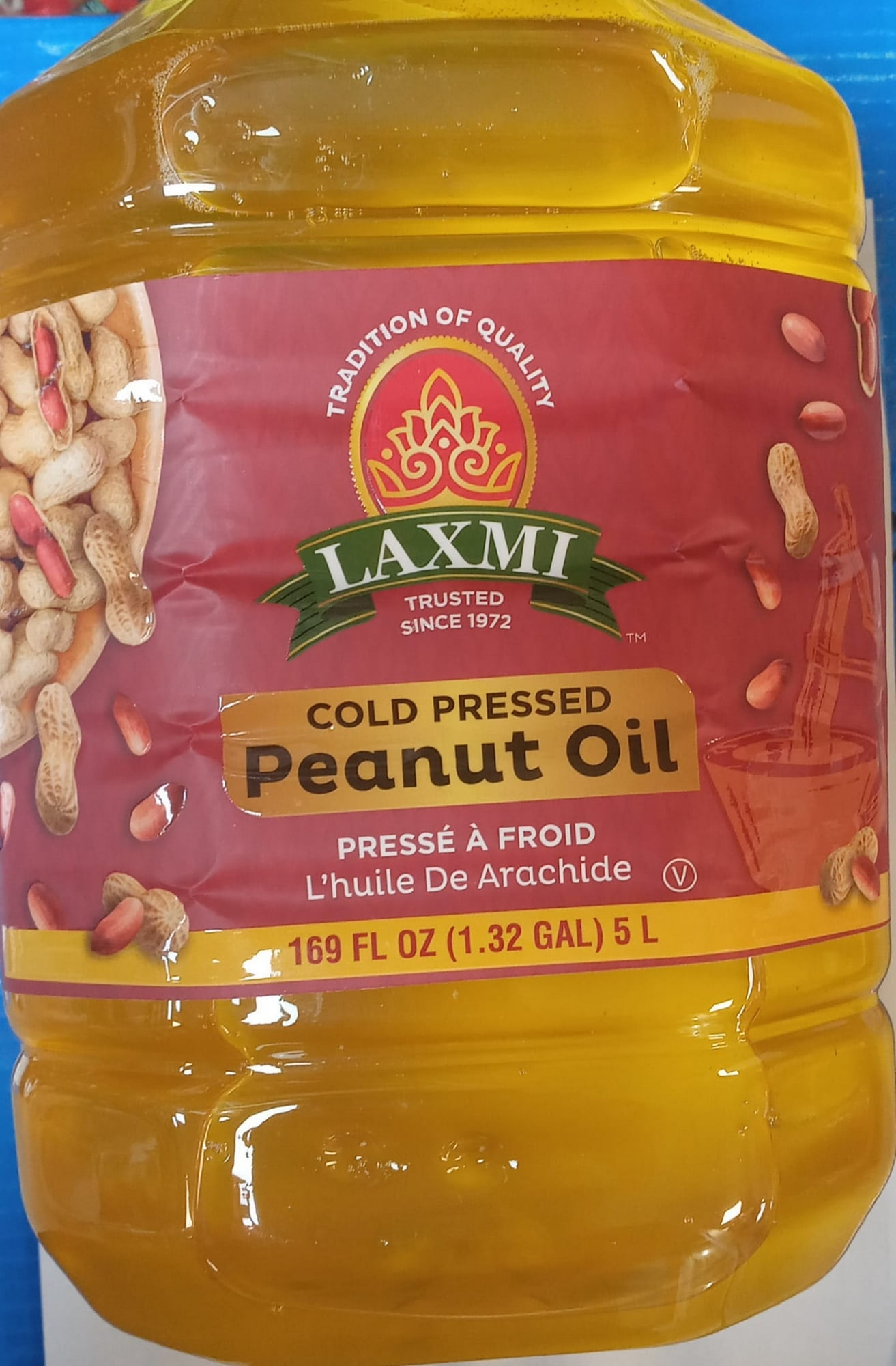 LAXMI Cold Presse Groundnut/Peanut Oil - 5L - Walmart.com