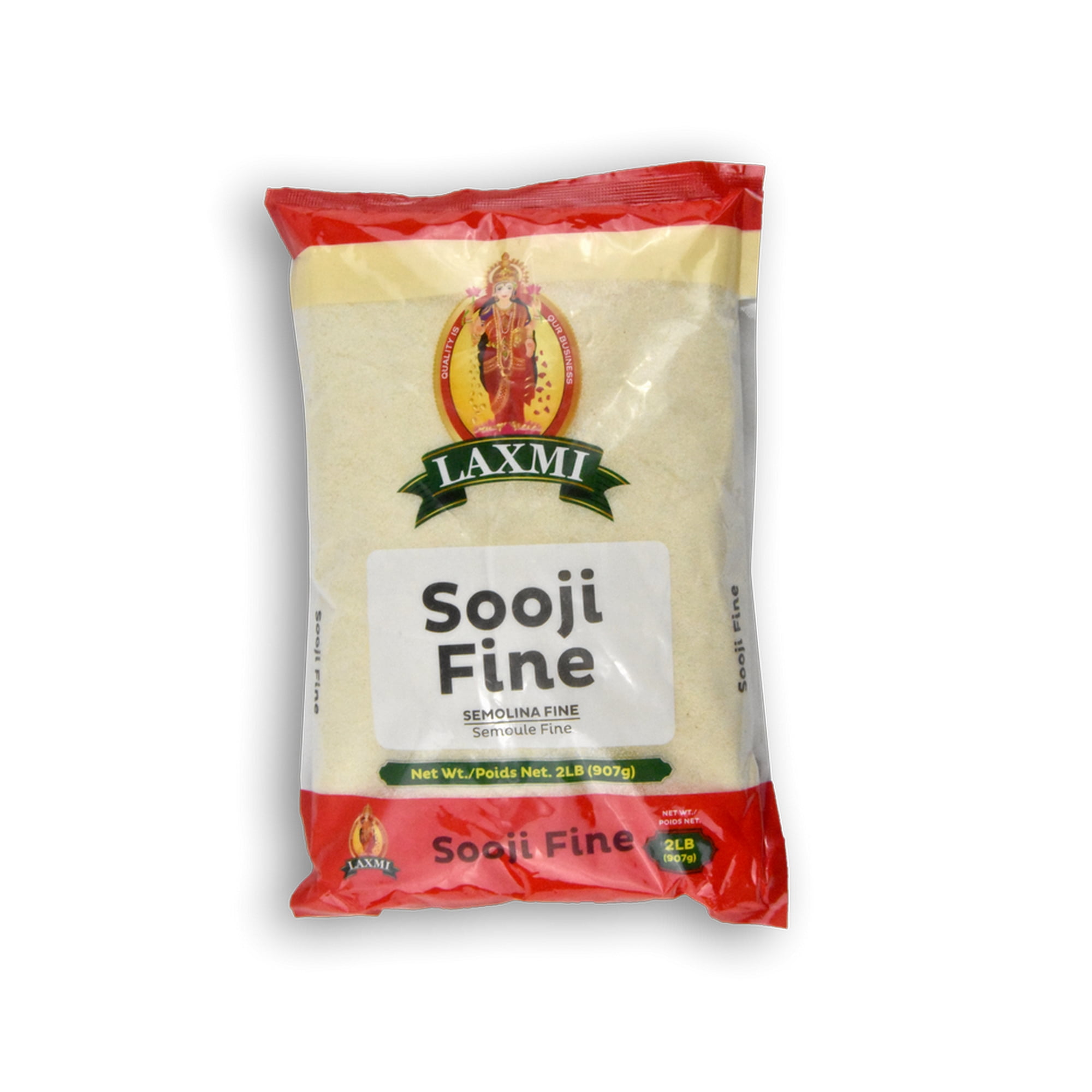 LAXMI Fine Wheat Semolina Sooji - Versatile, Nutrient-Rich, 2lb (907 ...