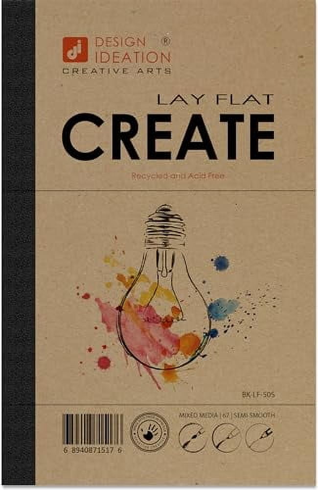 LAY FLAT SKETCHBOOK by Design Ideation. Removable sheet, journal style ...