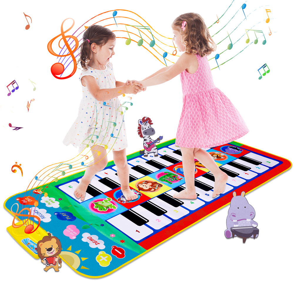 ToyVelt Foam Puzzle Floor Mat for Kids – Interlocking Play Mat with ...