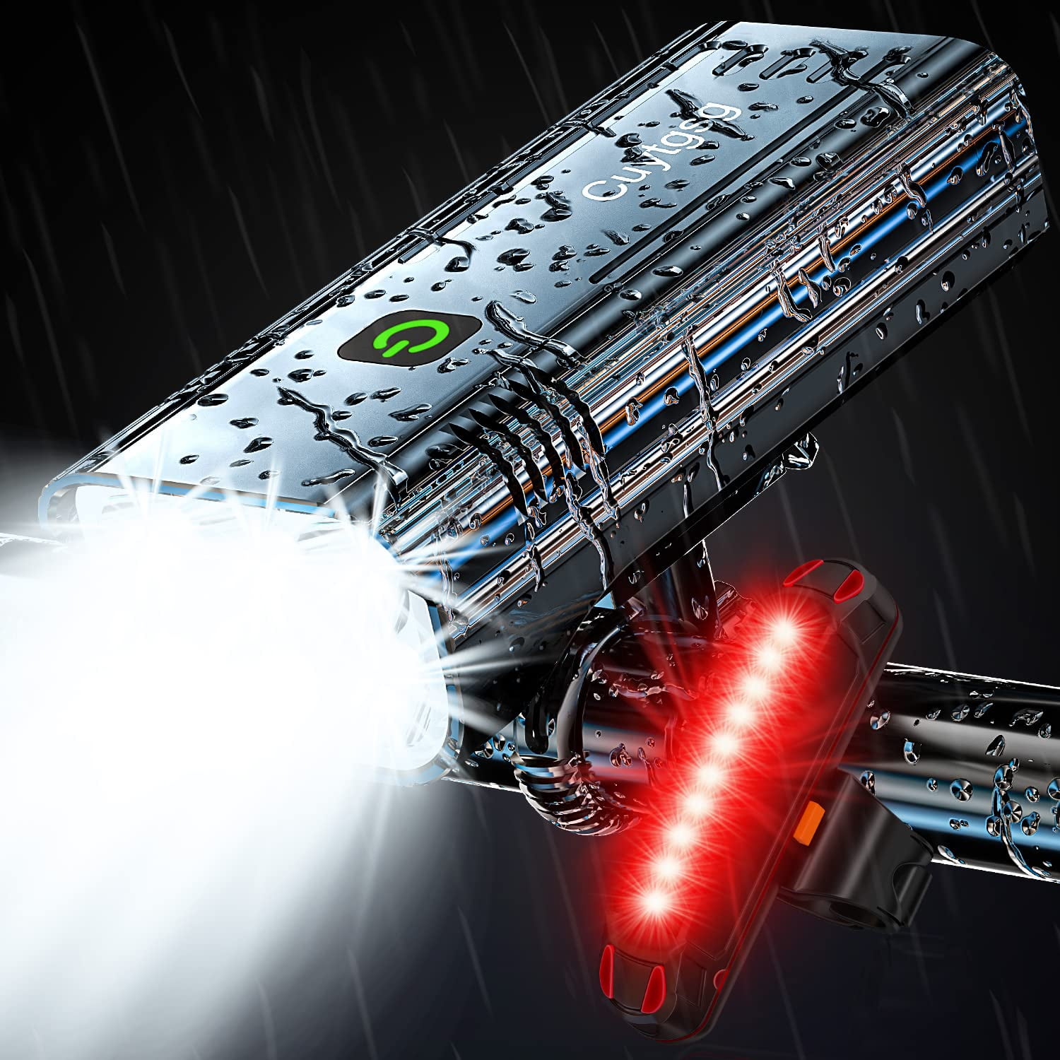 LAYDZSW 9500 Lumen LED Bike Headlights with 360° Rotation - Walmart.com