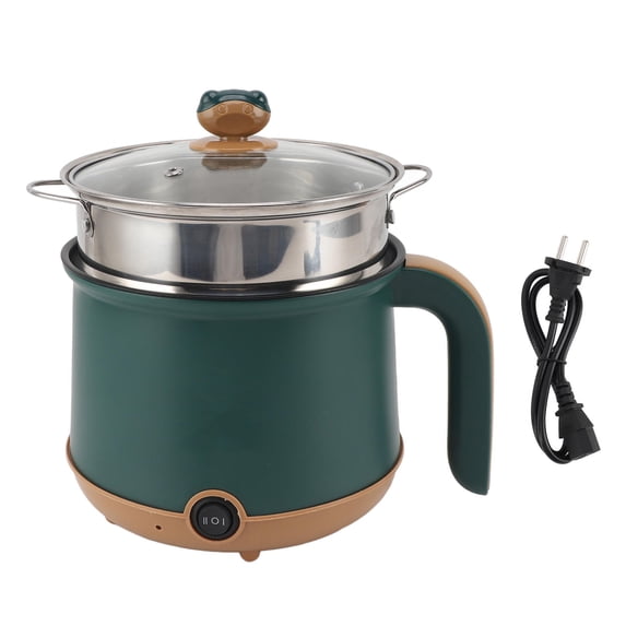 LAZIOEGR 1.8L 600W Portable Electric Hot Pot – Dual Power Levels, Non ...