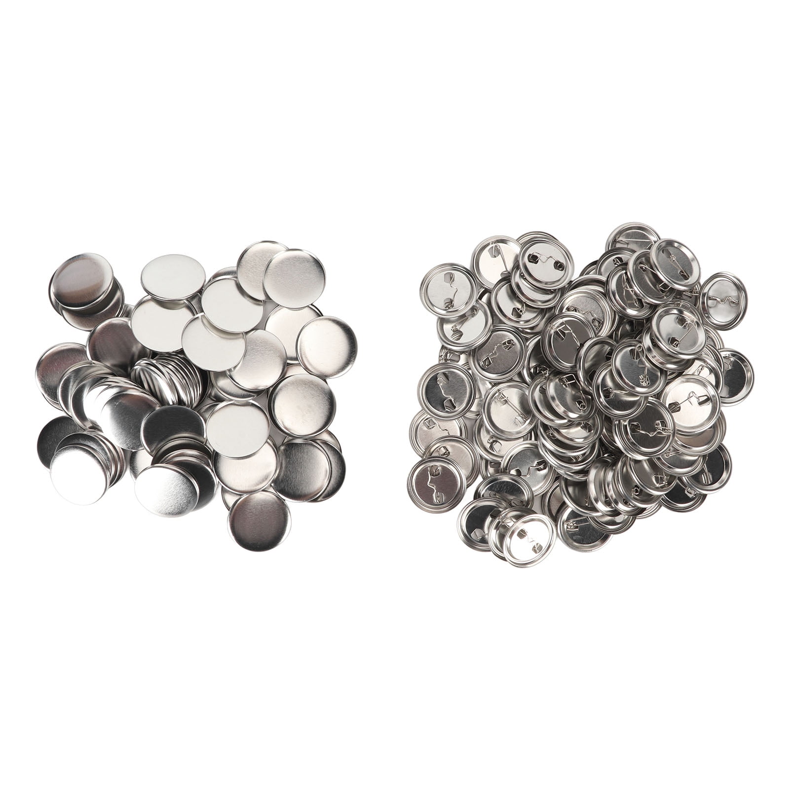 LAZIOEGR 100 Set Blank Identification Badges Pin Back Button Parts ...