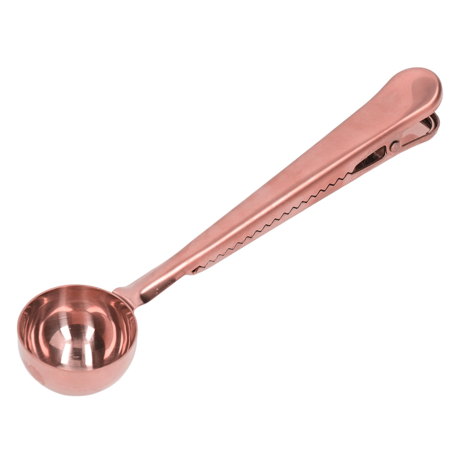 LAZIOEGR 2‑in‑1 Stainless Steel Coffee Spoon & Seal Clip – Deepened ...