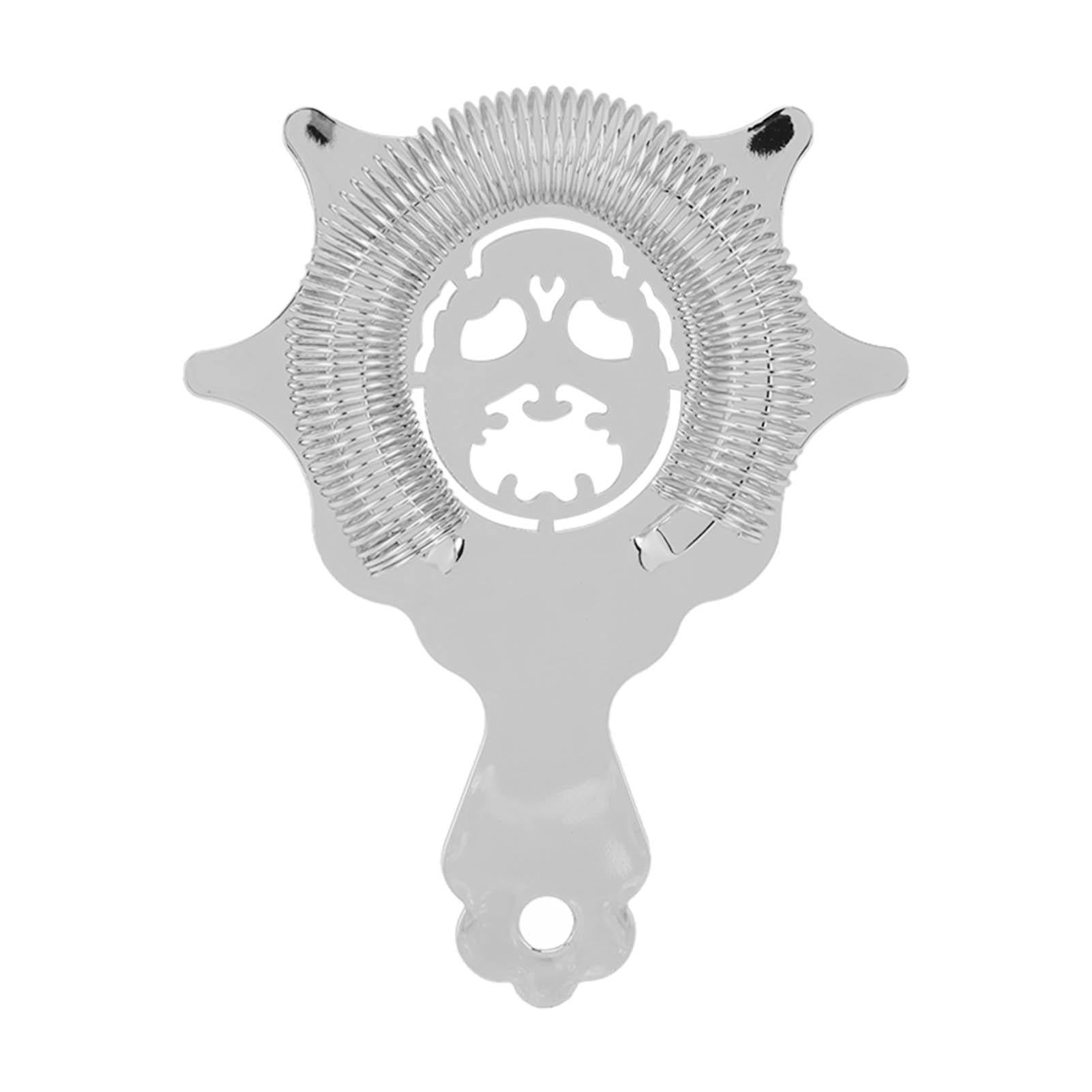 LAZIOEGR 304 Stainless Steel Cocktail Strainer & Ice Separator – Dual ...