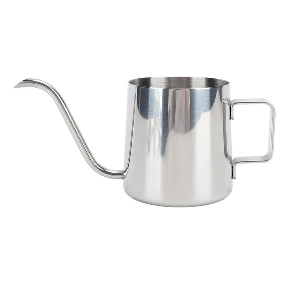 LAZIOEGR 350 ml 304 Stainless Steel Gooseneck Pour‑Over Kettle – Long ...