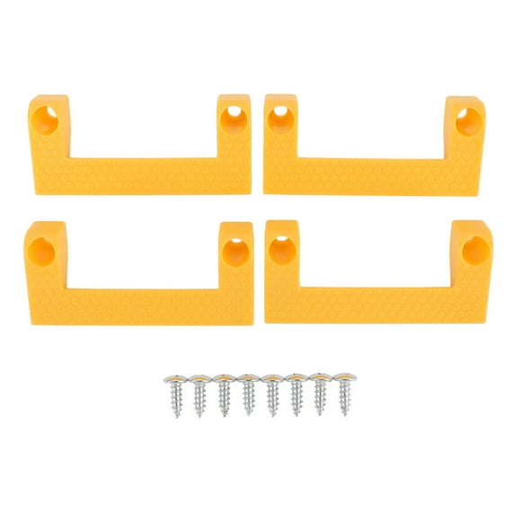 LAZIOEGR 4‑Pack Tape Measure Clip & Ruler Stand – Durable Plastic Tool ...