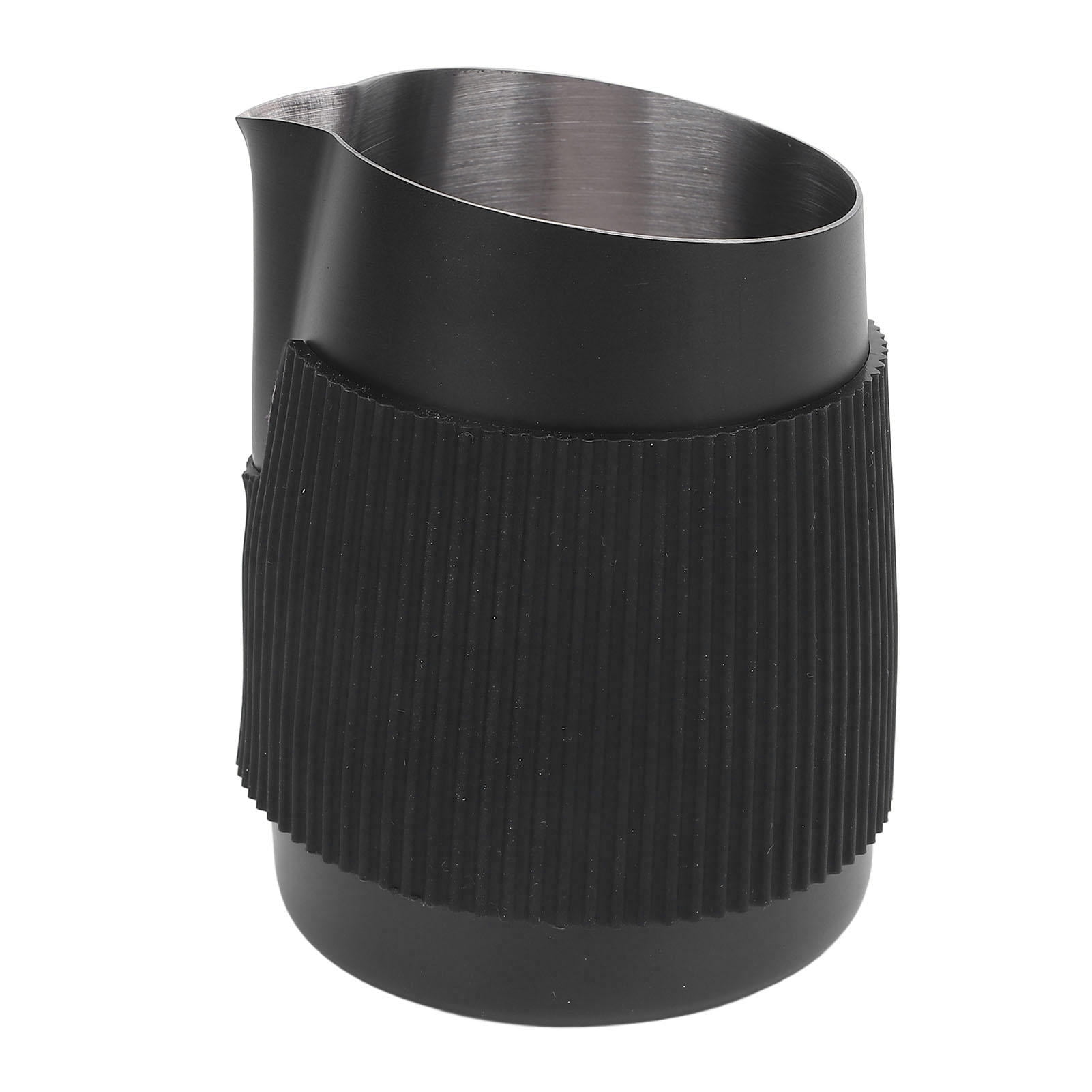 LAZIOEGR 420ml Stainless Steel Milk Frothing Pitcher – Double‑Wall ...