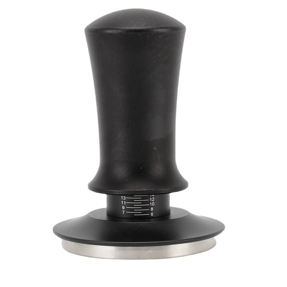 LAZIOEGR 58 mm Stainless Steel Coffee Tamper with Built‑In Scale, Auto ...