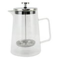 LAZIOEGR 650 ml High‑Borosilicate Glass French Press – Double‑Wall ...
