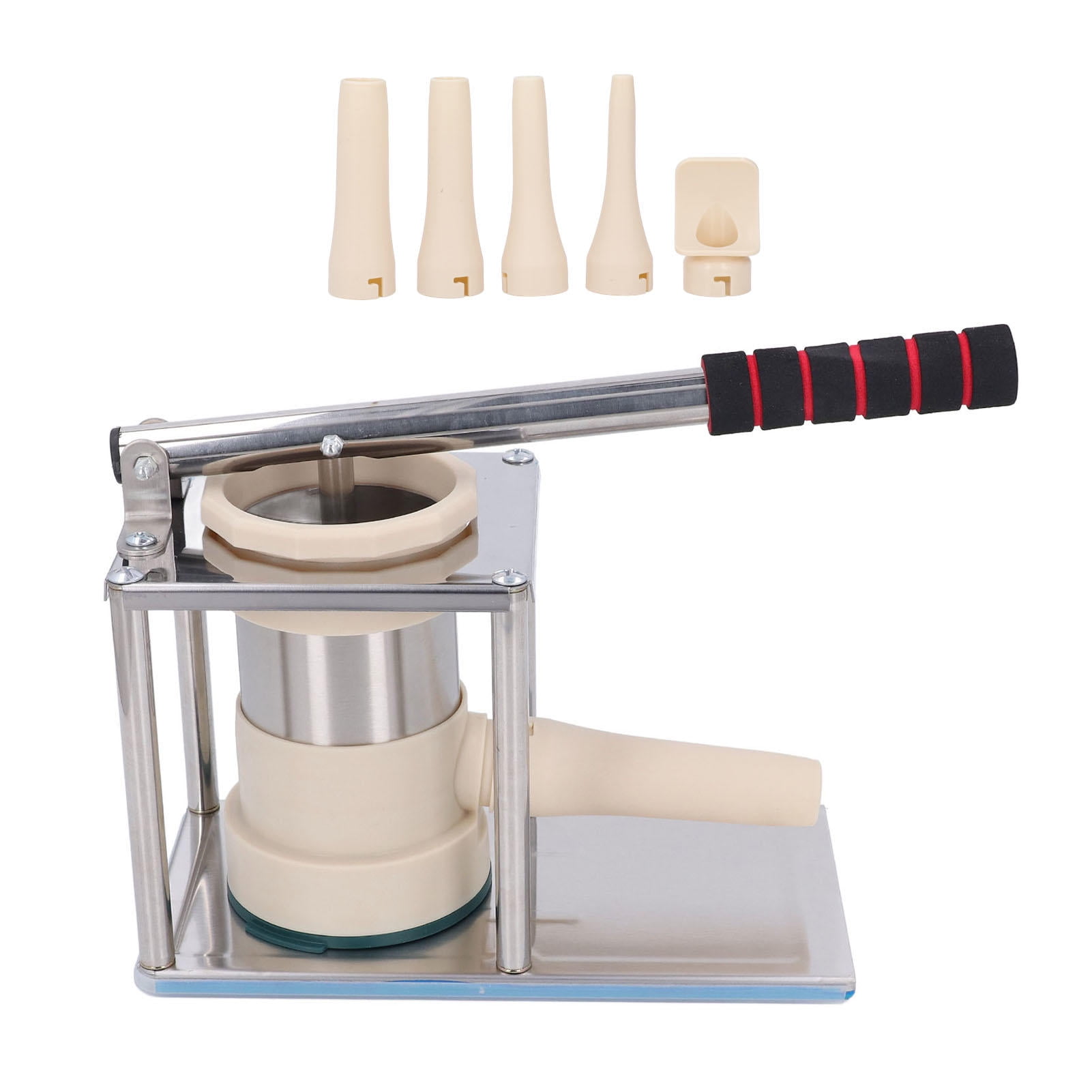 LAZIOEGR Aluminum Alloy Manual Sausage Stuffer – Vertical Home Kitchen ...