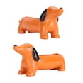 LAZIOEGR Resin Dachshund‑Shaped Flower Pot – Waterproof, Multi‑Use ...