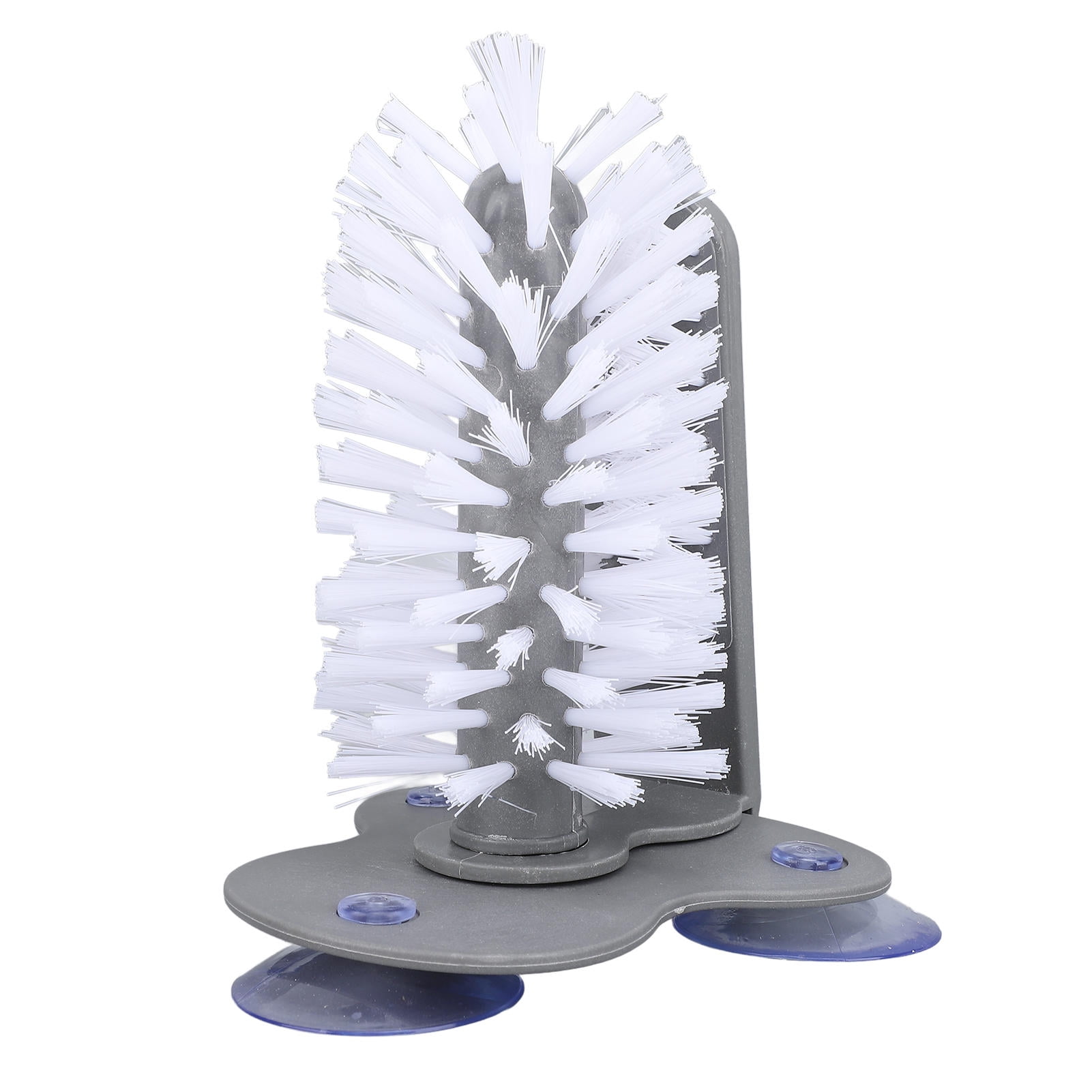 LAZIOEGR Rotating Glass Cup Cleaning Brush with Detachable Suction Base ...
