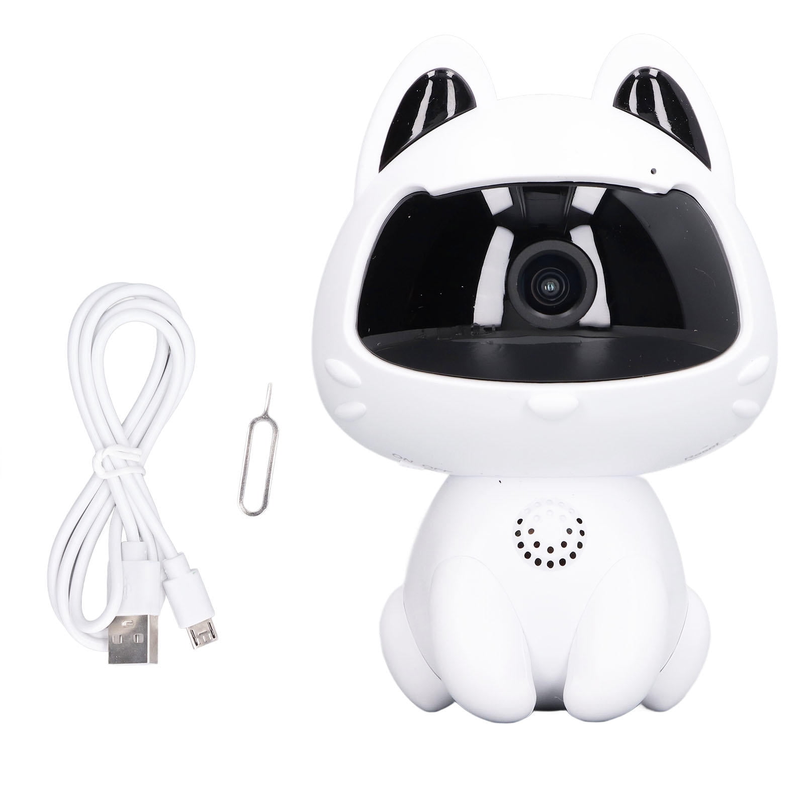 LAZIOEGR Smart Wireless Pet‑Shaped Security Camera – Motion‑Triggered ...