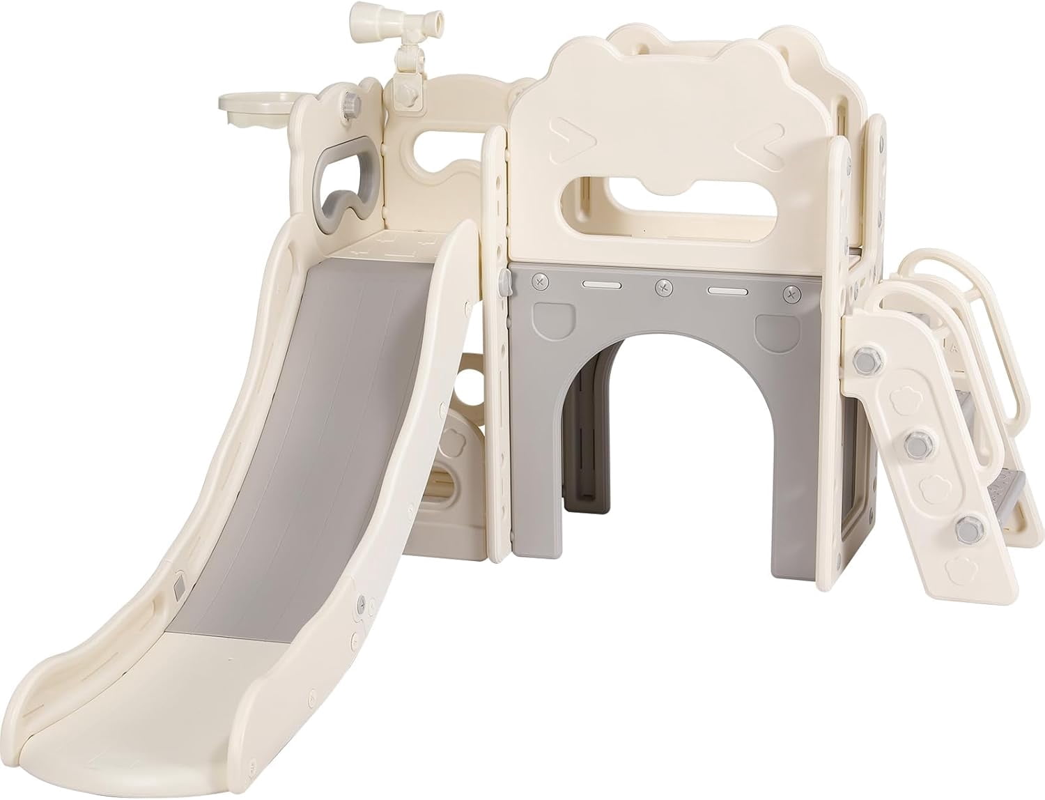 LAZY BUDDY Slide for Kids, 8-in-1 Toddler Slide with Climber, Indoor ...