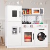 LAZY BUDDY Kids Pretend Play Kitchen Set, Realistic Stove, Light ...