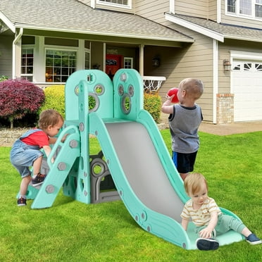 Step2 Play & Fold Junior Slide with Large Steps for Toddlers - Walmart.com