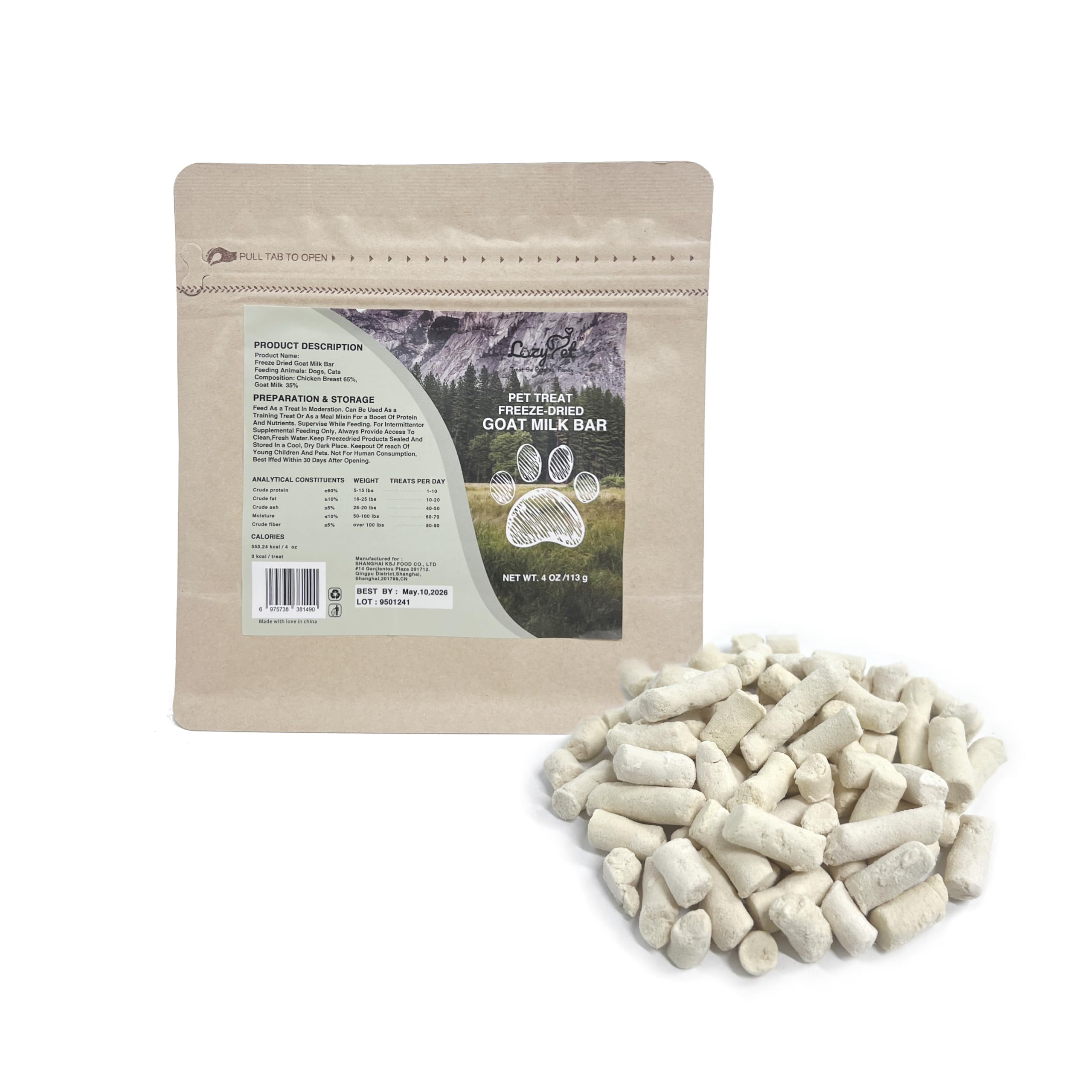 LAZY PET PremiumEGSC Goat Milk Sticks for Dogs & Cats - 4oz | All ...