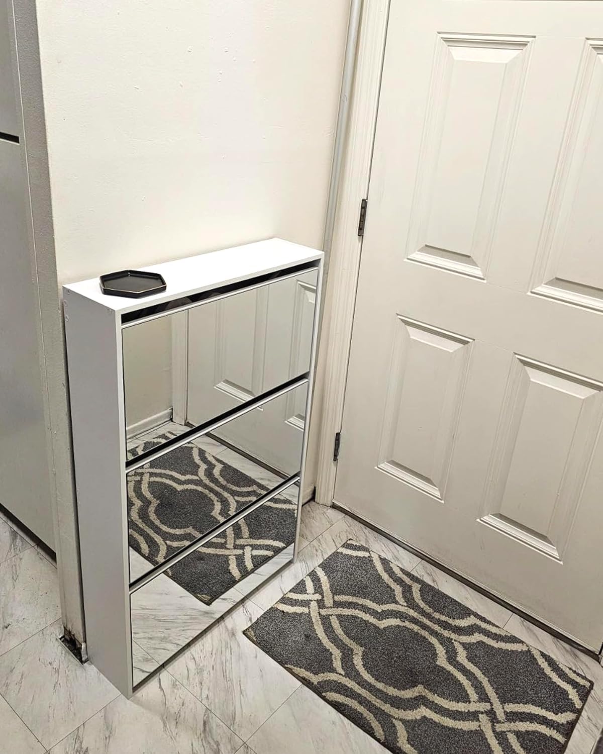 Prepac Entryway Modern 60" Shoe Cubby Console, White - Walmart.com