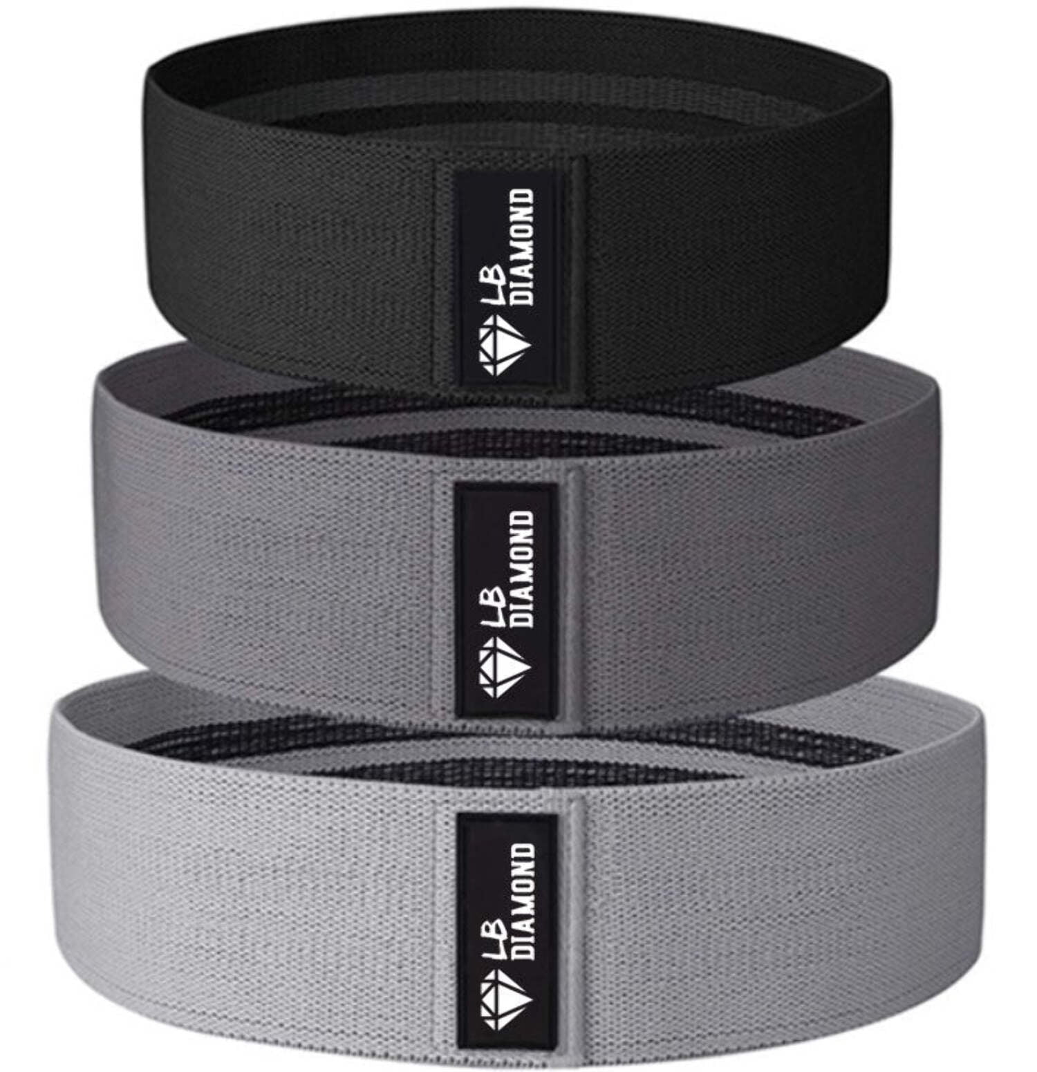 LB DIAMOND, GLUTE BAND BUNDLE 3 PCs Small, Medium, Large - Walmart.com