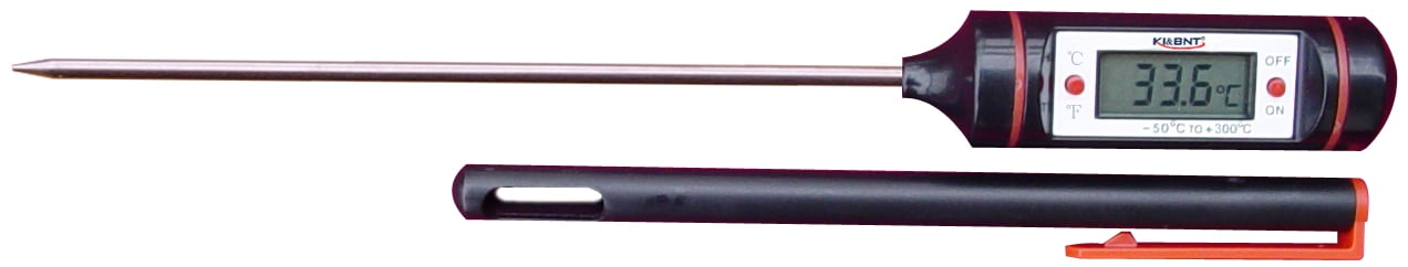 LB Digital Thermometer with Stainless Steel Sensorprobe, WT-1 - Walmart.com