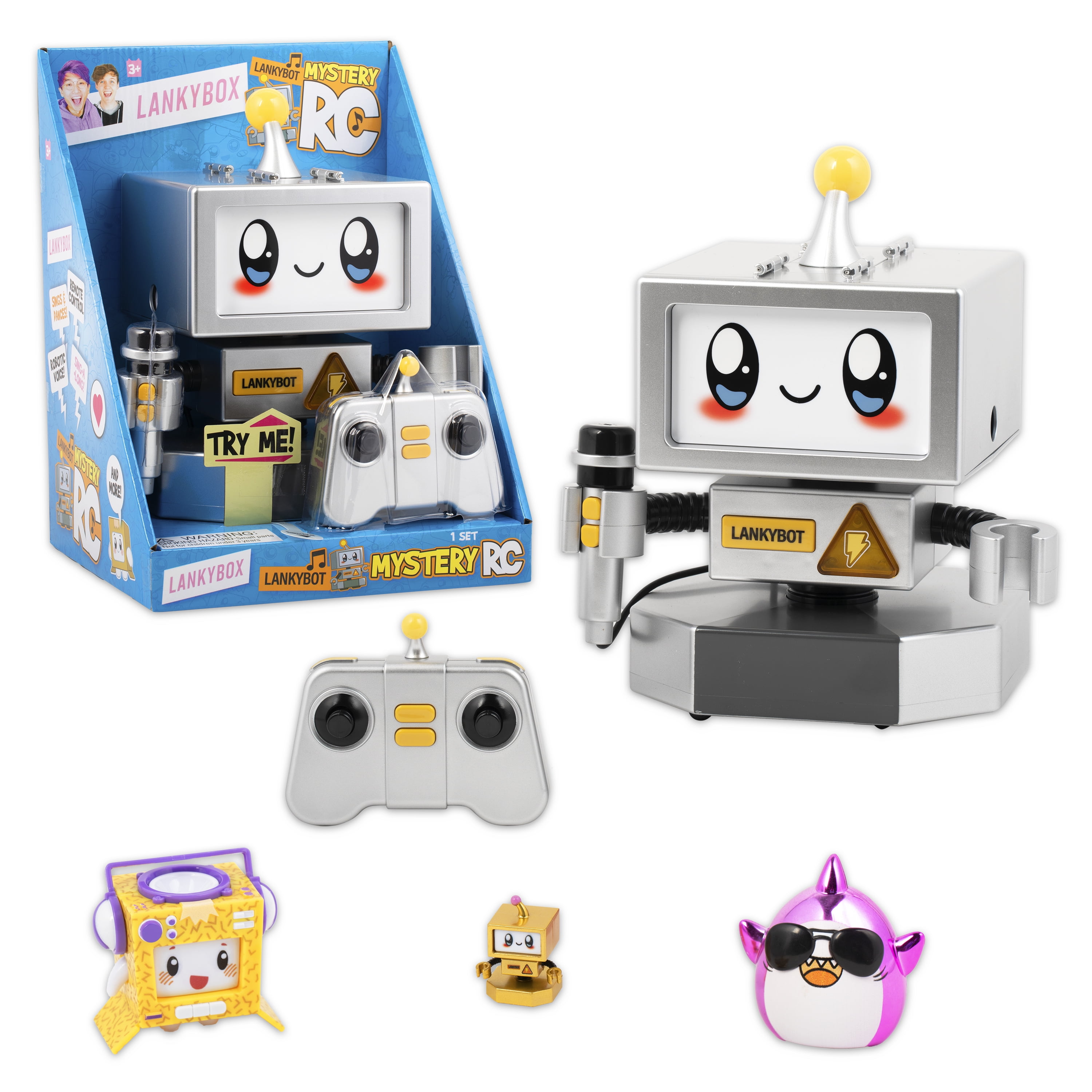 LankyBox LankyBot Mystery RC Set with Surprise Toys - Walmart.com