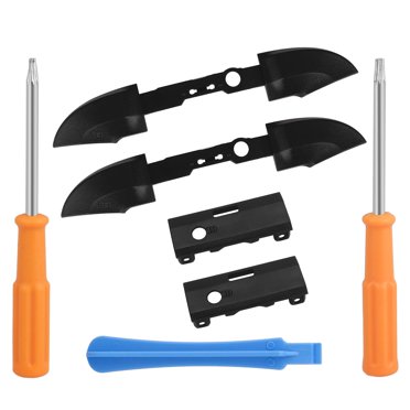 eXtremeRate Wood Grain Patterned Replacement Buttons LB RB LT RT ...