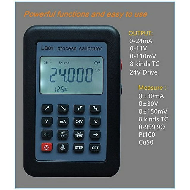LB01 Multifunction Versatile Resistance Current Voltmeter Signal ...