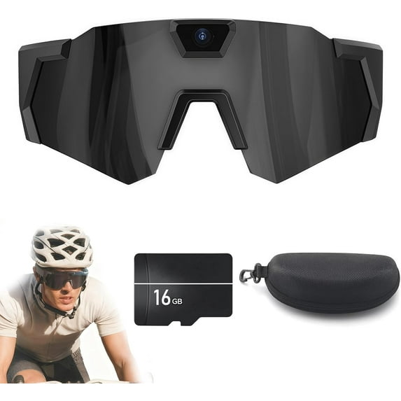 LBDOUNY 4K HD POV Sports Glasses with Camera,4K HD Baseball Glasses ...