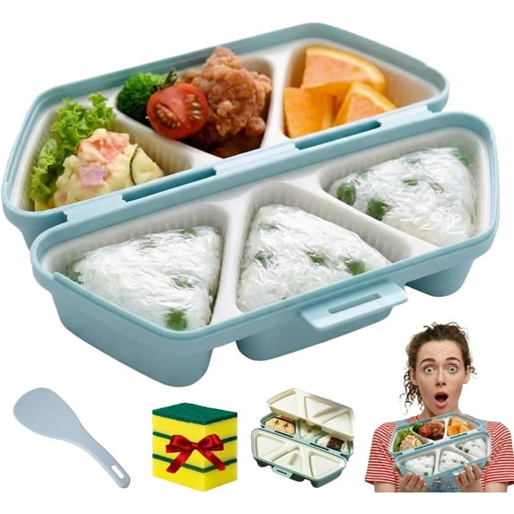 LBDOUNY 6 in 1 Onigiri Mold Set,Onigiri Mold 6,Triangle Sushi Molds ...
