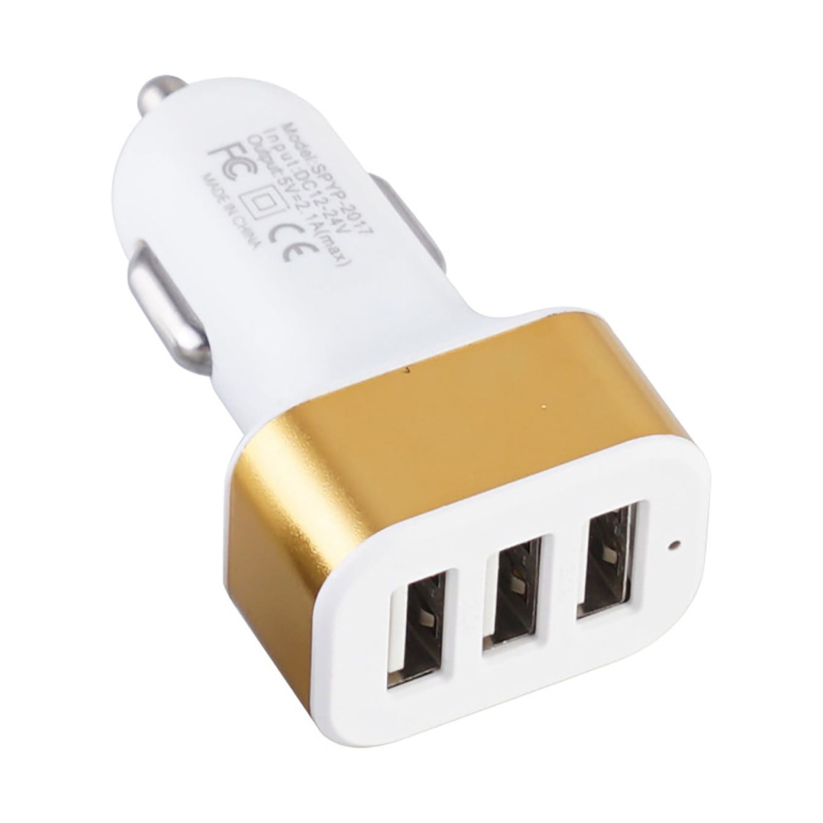 LBECLEY Charging Fast Charge 3-Port Charger Car Usb Multifunctional Car ...