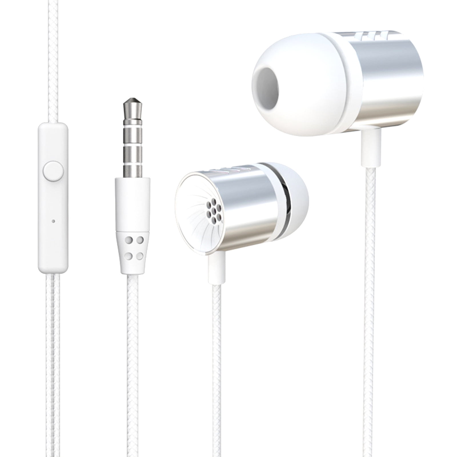 Lbecley Hyper X Wireless Headset Earphones In Ear Headphones With Microphone 35mm Wired Earbuds