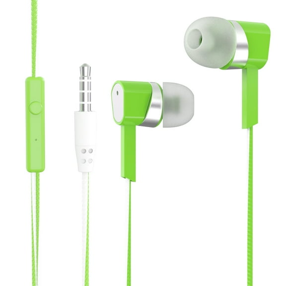 2PC Earphones In Ear Headphones With Microphone 3.5mm Wired Earbuds For ...