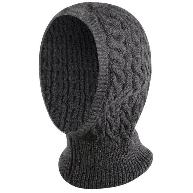 LBECLEY Lined Trapper Large Fleece Adult Toboggan Snow Winter Hat for ...
