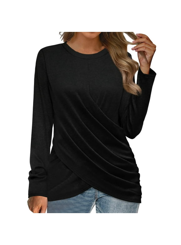 Women's Banded Bottom Tops