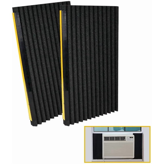LBG Products Window Air Conditioner Foam Insulation Panels,AC Side ...