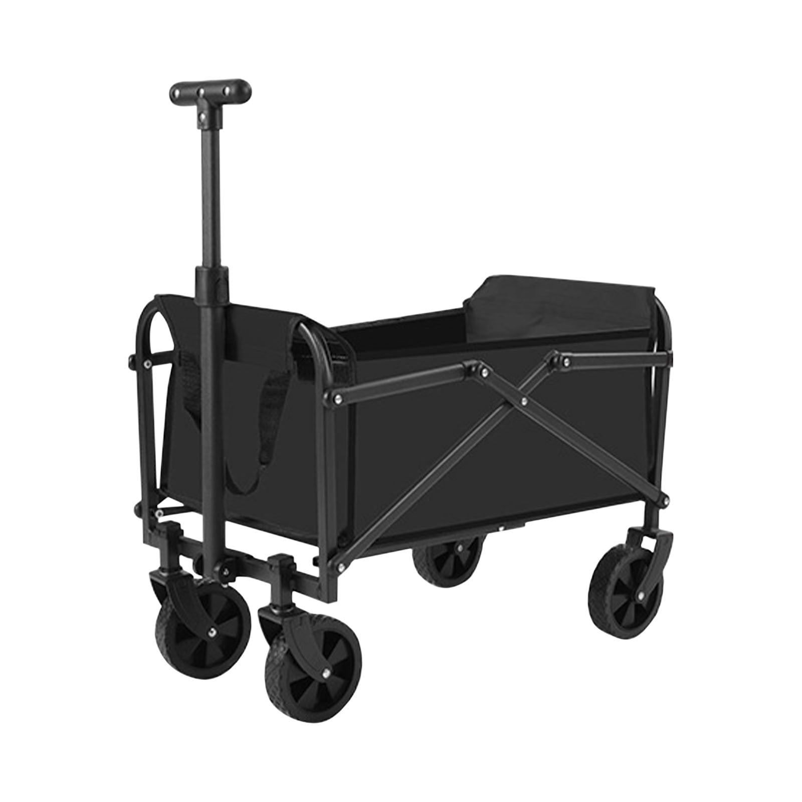 110L Heavy-Duty Camping Trolley with 360° Swivel Wheels & Locking Brake ...