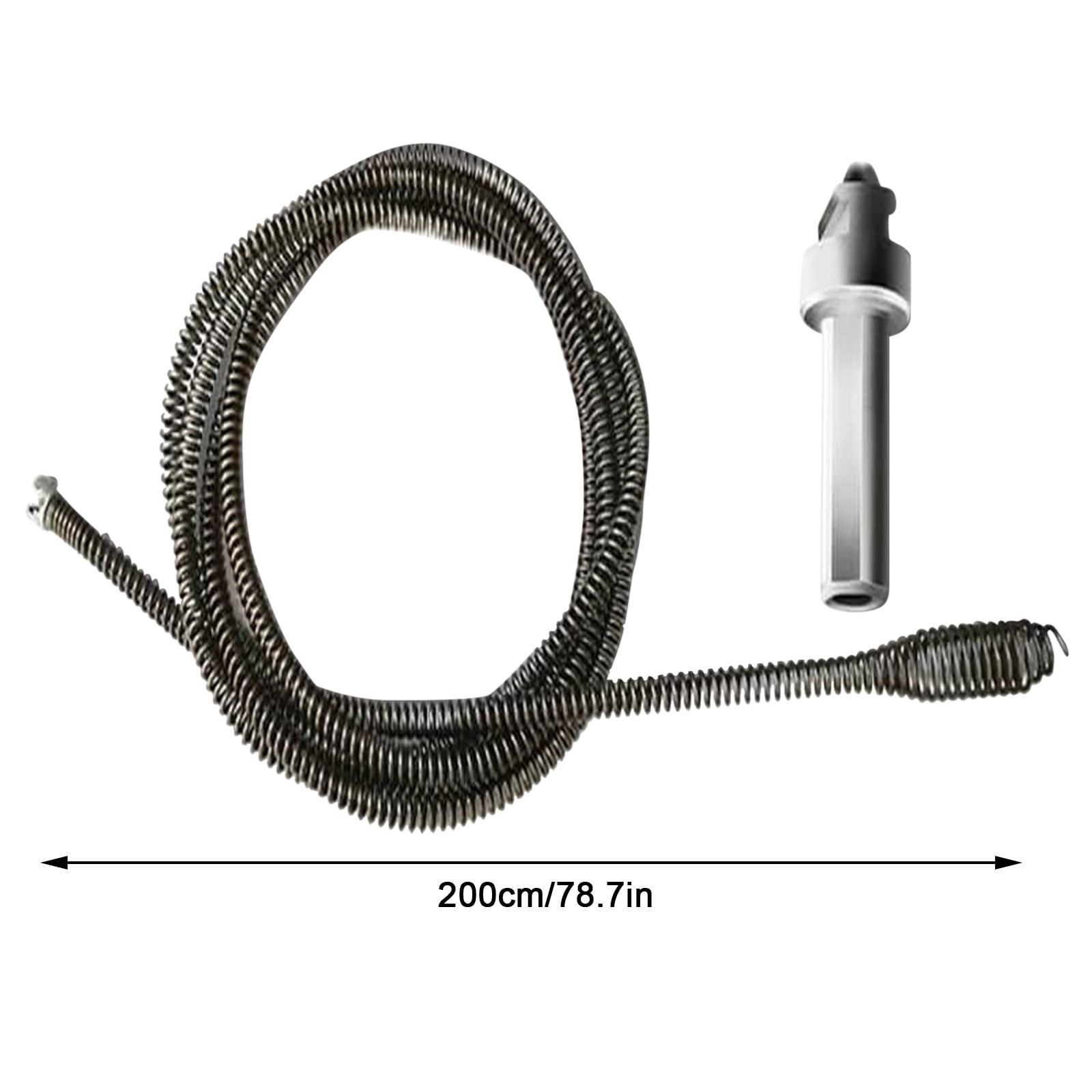 LBJTAKDP Electric Drill Spring Pipe Dredge Tool Dredge Pipe Through ...