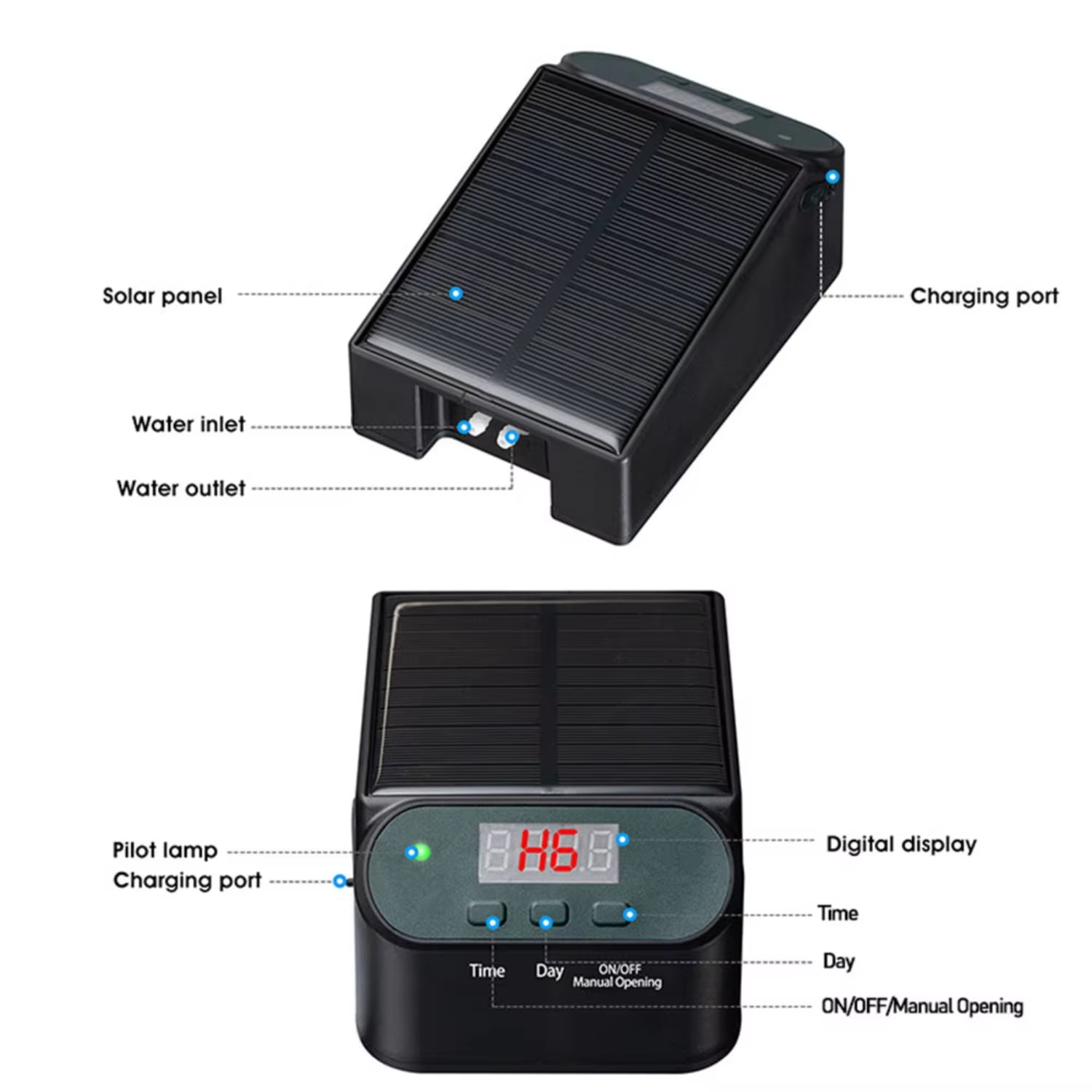 LBNGJZ Automatic Garden Solar Powered Watering System for Balcony ... LBNGJZ Automatic Garden Solar Powered Watering System for Balcony ...