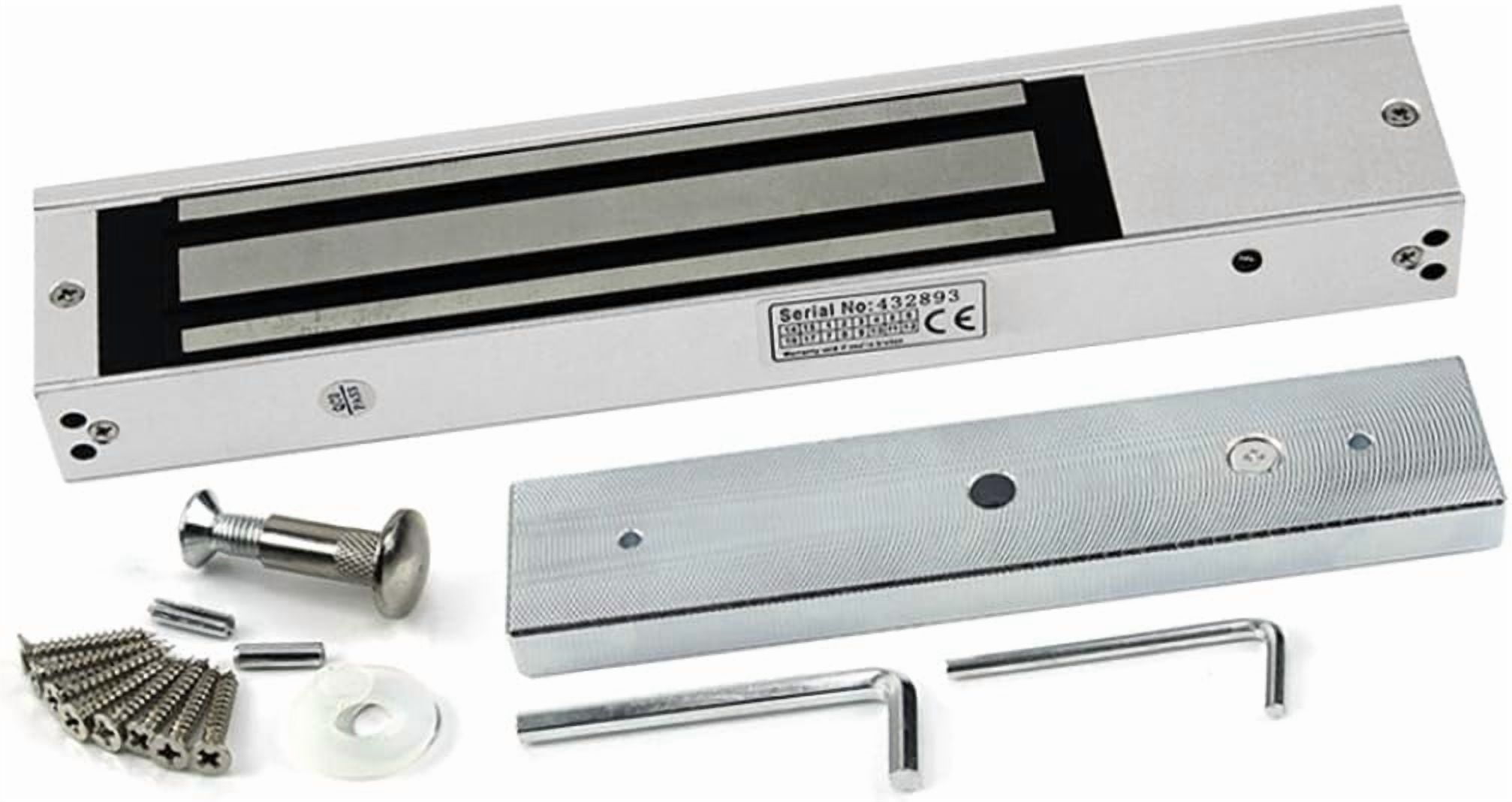 LBS 280KG/600LB Electromagnetic Lock Door 12V Electric Lock Magnetic ...