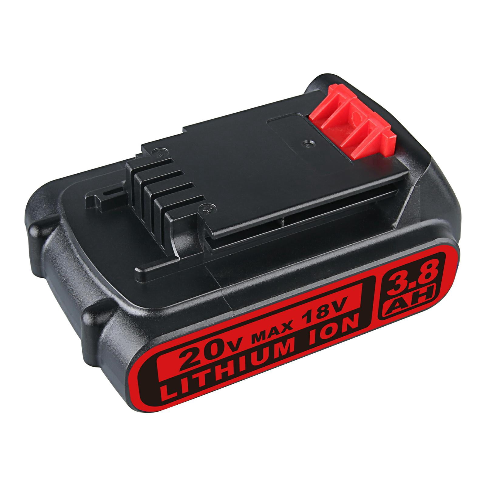 LBXR20 3.8Ah 20V Replacement for B+D Battery 20V Lithium Battery ...