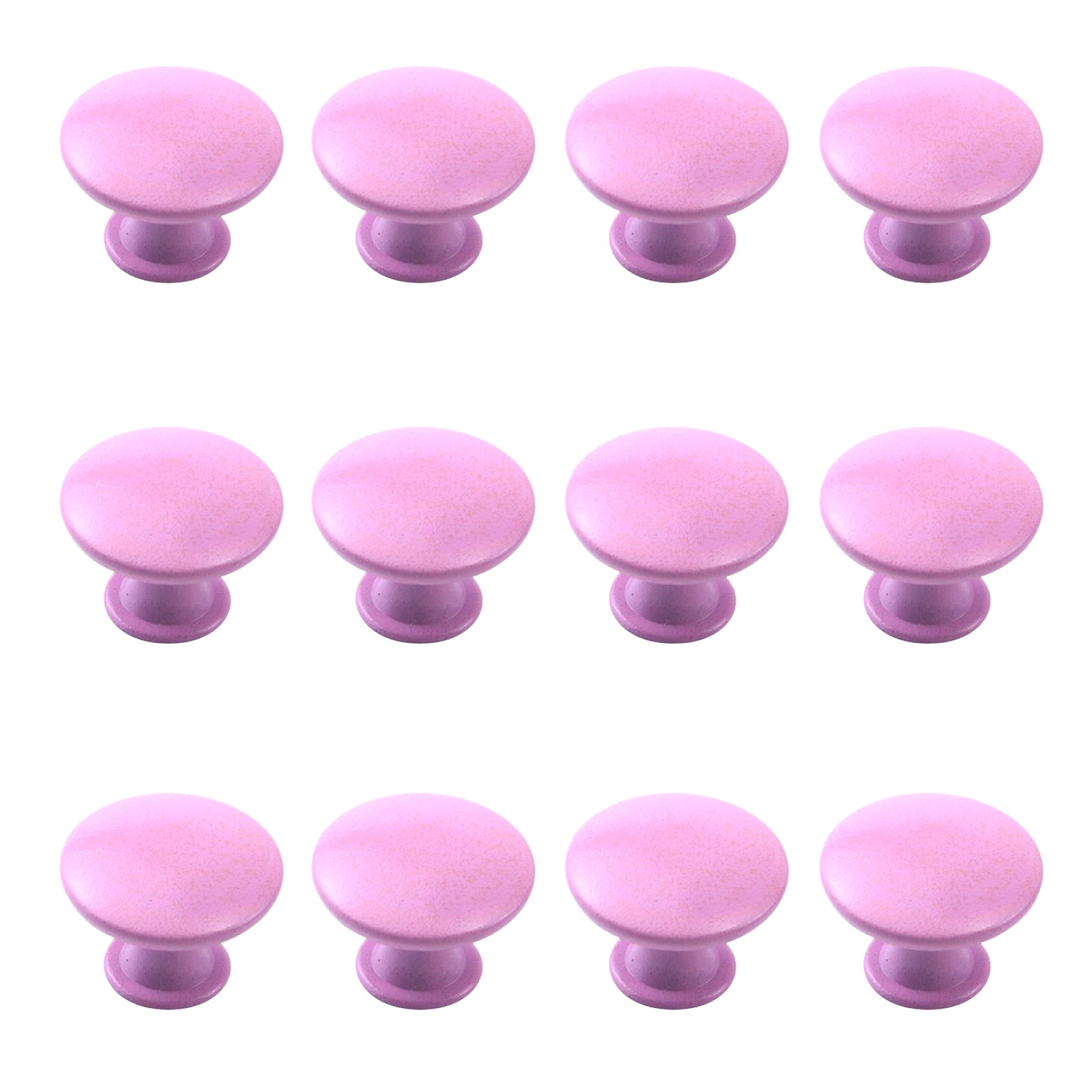 LC LICTOP 12Pcs Single Hole Knobs Metal Round Pull Handles for ...