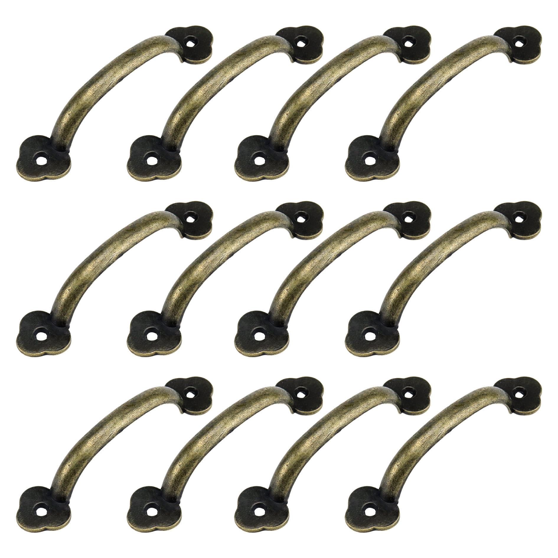 LC LICTOP 12Pcs Strip Pull Handles for Wardrobe Drawer with Mounting ...