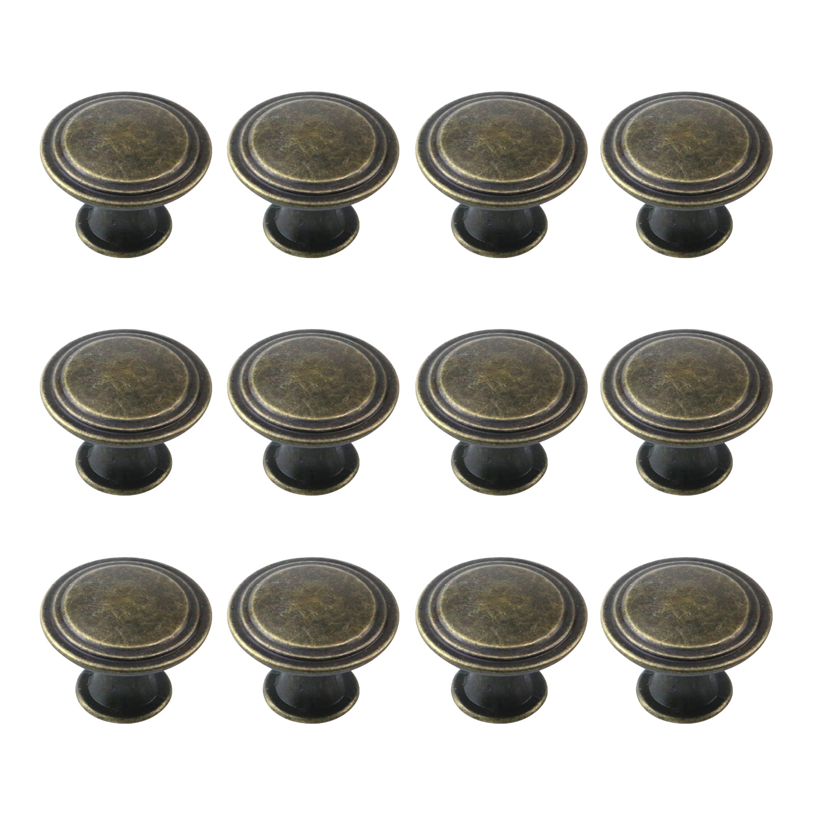 LC LICTOP 12Pcs Vintage Cabinet Knobs Furniture Single Hole Knobs with ...